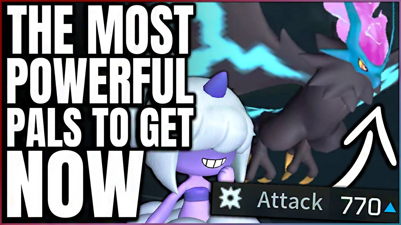 Palworld - 10 Best GAME CHANGING Secret Pals You Can Get EASY & FAST ...