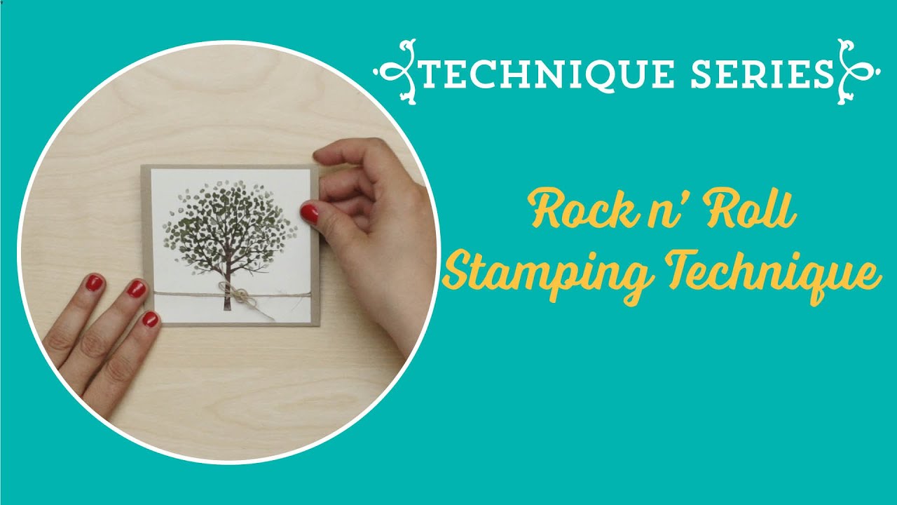 Rock n Roll Stamping Technique - YouTube