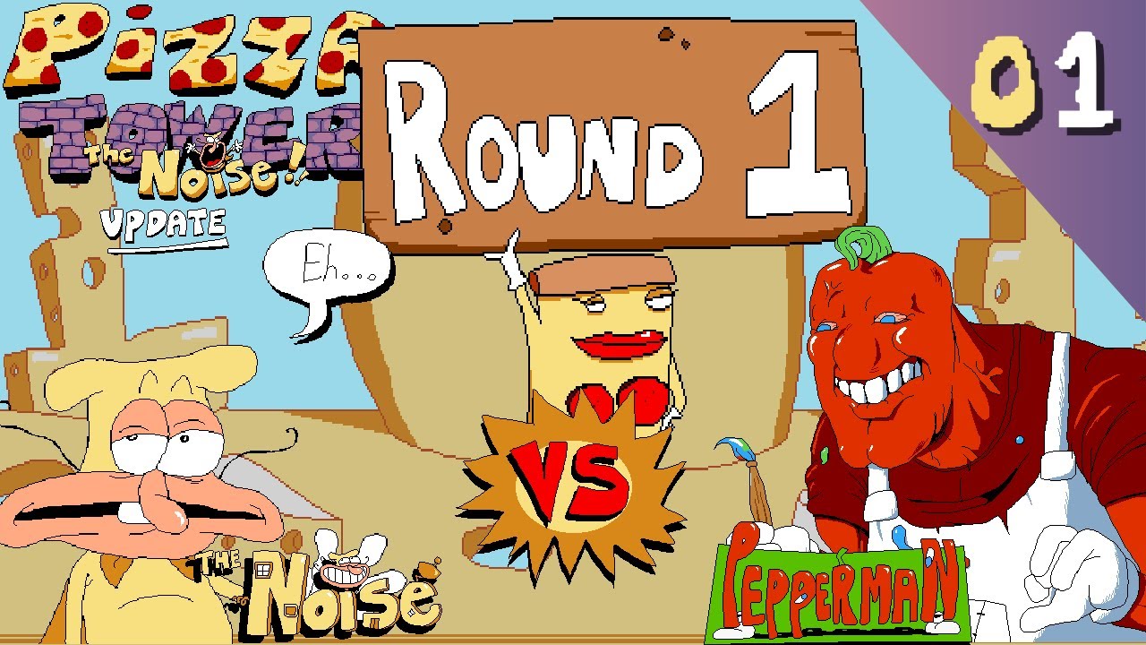 Pizza Tower THE NOISE UPDATE [01] WE MAKING NOISE AND S-RANKS - YouTube