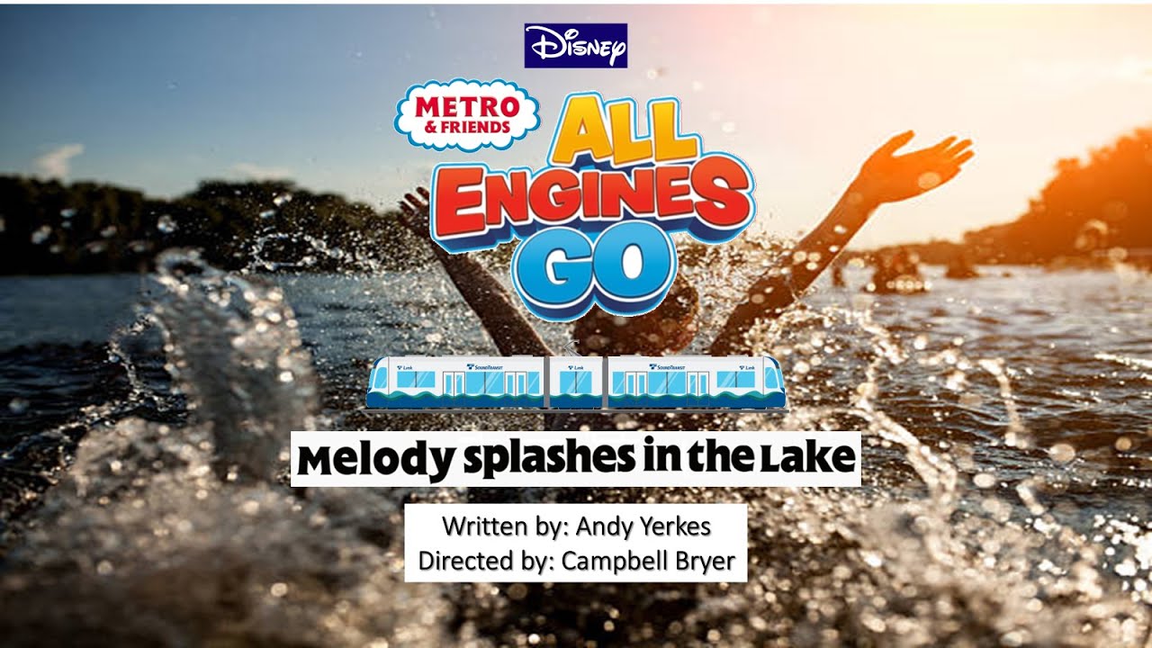 Metro & Friends: All Engines Go! - Melody splashes in the Lake 💦 🏊‍♀️ 🌊 ...