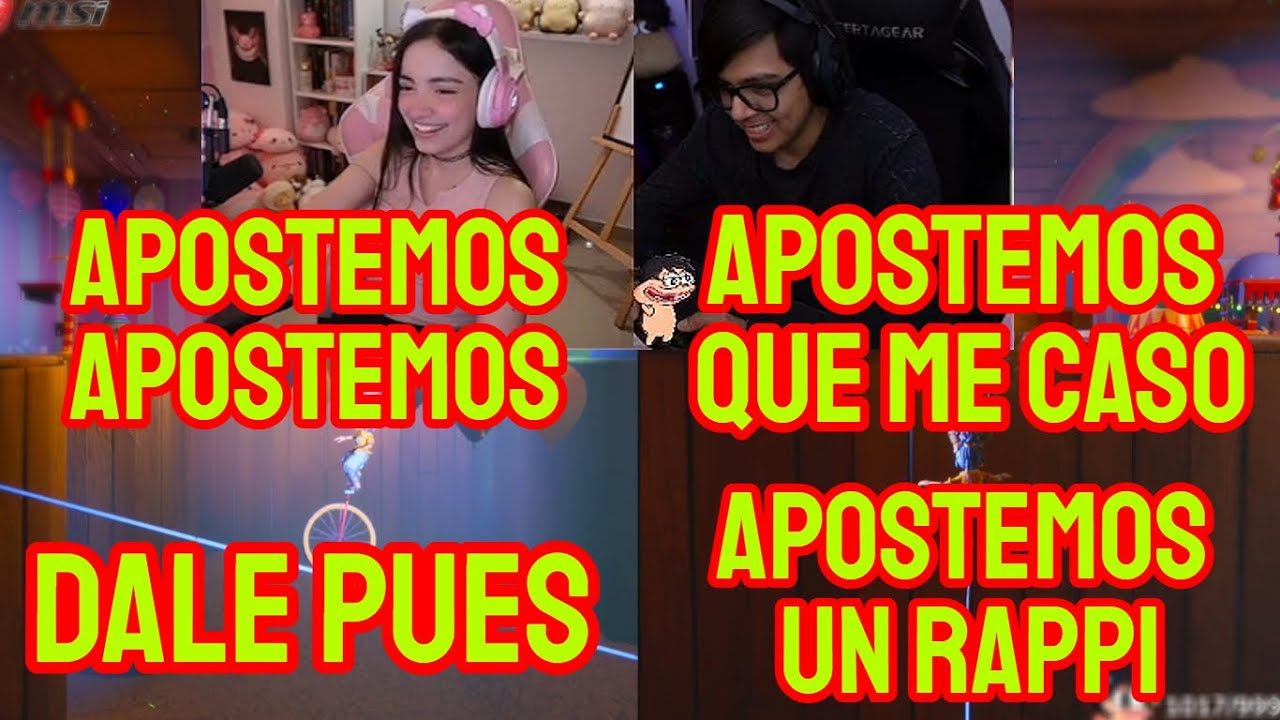 DAARICK Y MARY CANTAN APOSTEMOS QUE ME CASO+ APUESTA CON RAPPI - YouTube