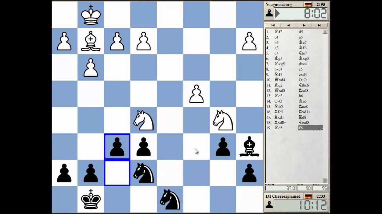 15 Min Chess #51 - Reti Opening - YouTube