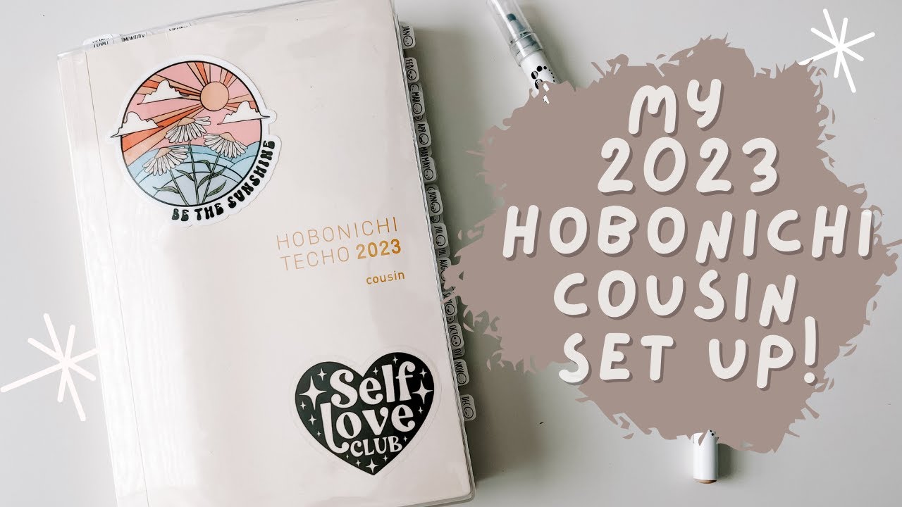 2023 HOBONICHI COUSIN SET UP! #hobonichicousin - YouTube