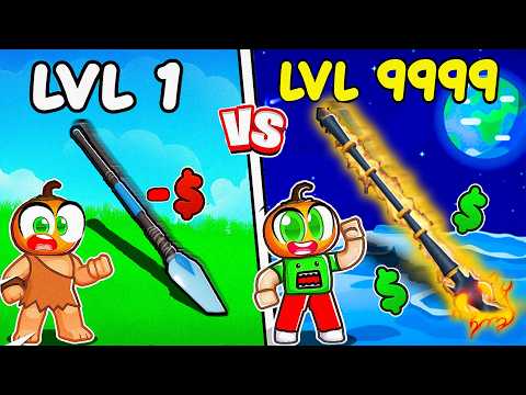 9,999,999 Metre Uzağa Mızrak Fırlatarak Zengin Oldum! 🔱 | Roblox