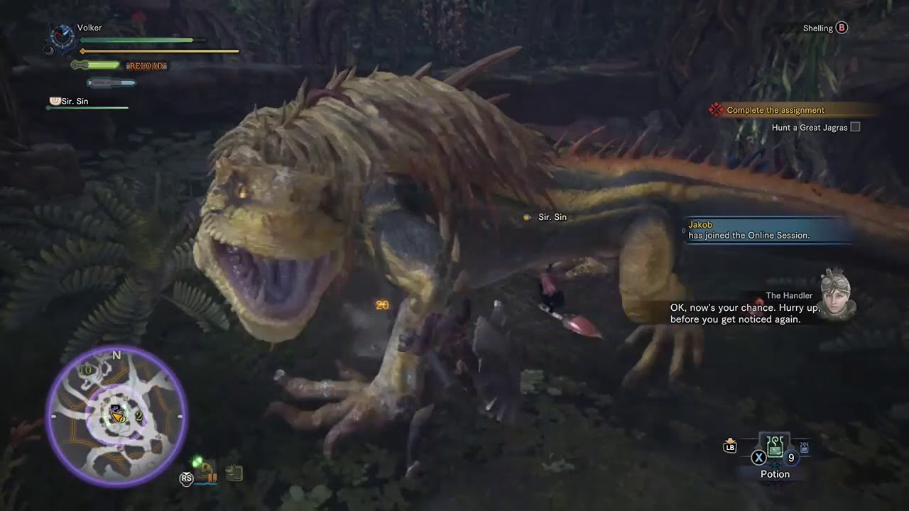 Monster Hunter World: ep2 /The BIG Lizard Boi/ - YouTube