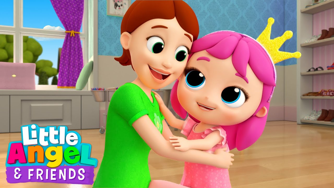 Pretty Pretty Princess! | Princess Song | Little Angel And Friends Kid ...