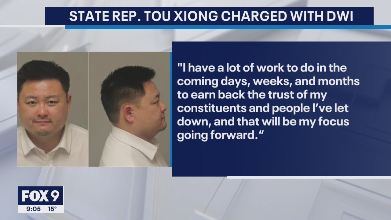 Minnesota State Rep. Tou Xiong apologizes for driving under the ...