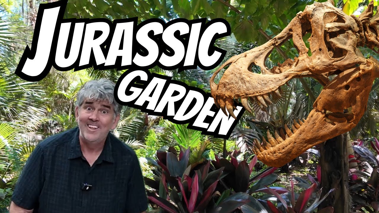 Planting a Jurassic Garden: Palm Edition - YouTube