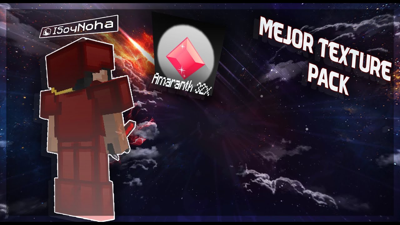 Amaranth 32x | EL MEJOR TEXTUREPACK SKYWARS | PVP #bedwars #minecraft ...