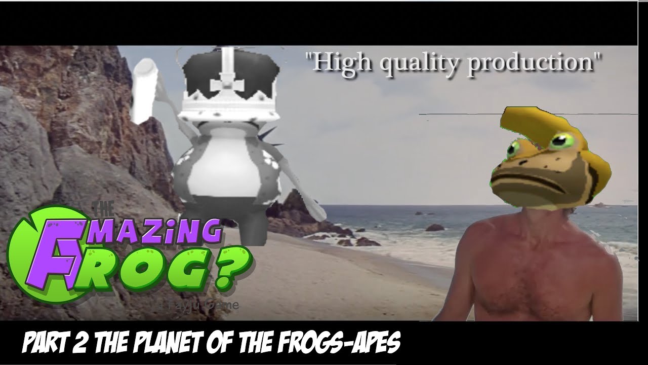 Amazing Frog? part 2: The planet of the frogs-apes (Swindon Space ...