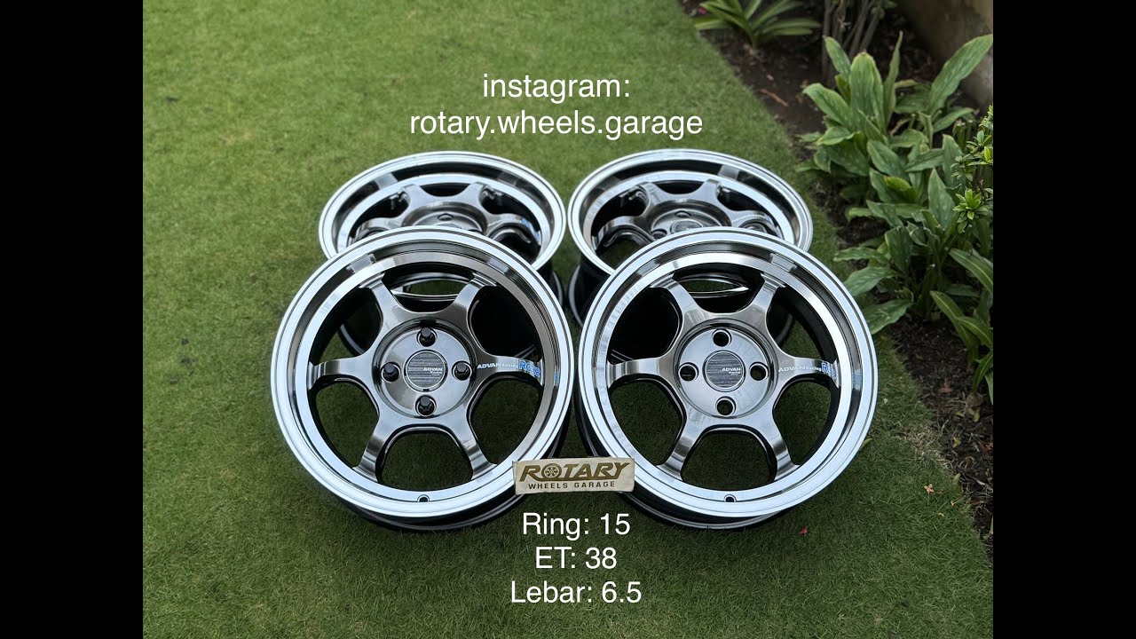 Advan RG-D2 Ring 15 BARU Jazz GD3 GE8 GK5 Freed City HB Yaris Vios ...