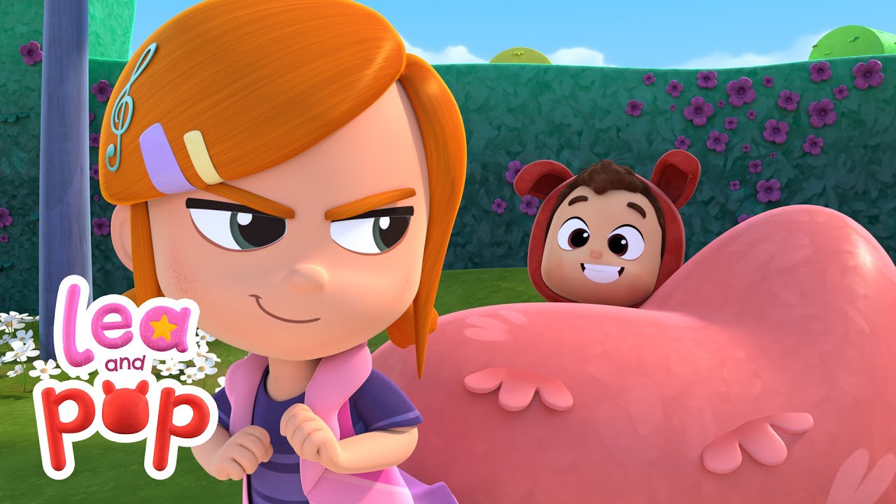 Play Peek-a-Boo with Lea and Pop! Surprise Cartoons & Kids Songs - YouTube