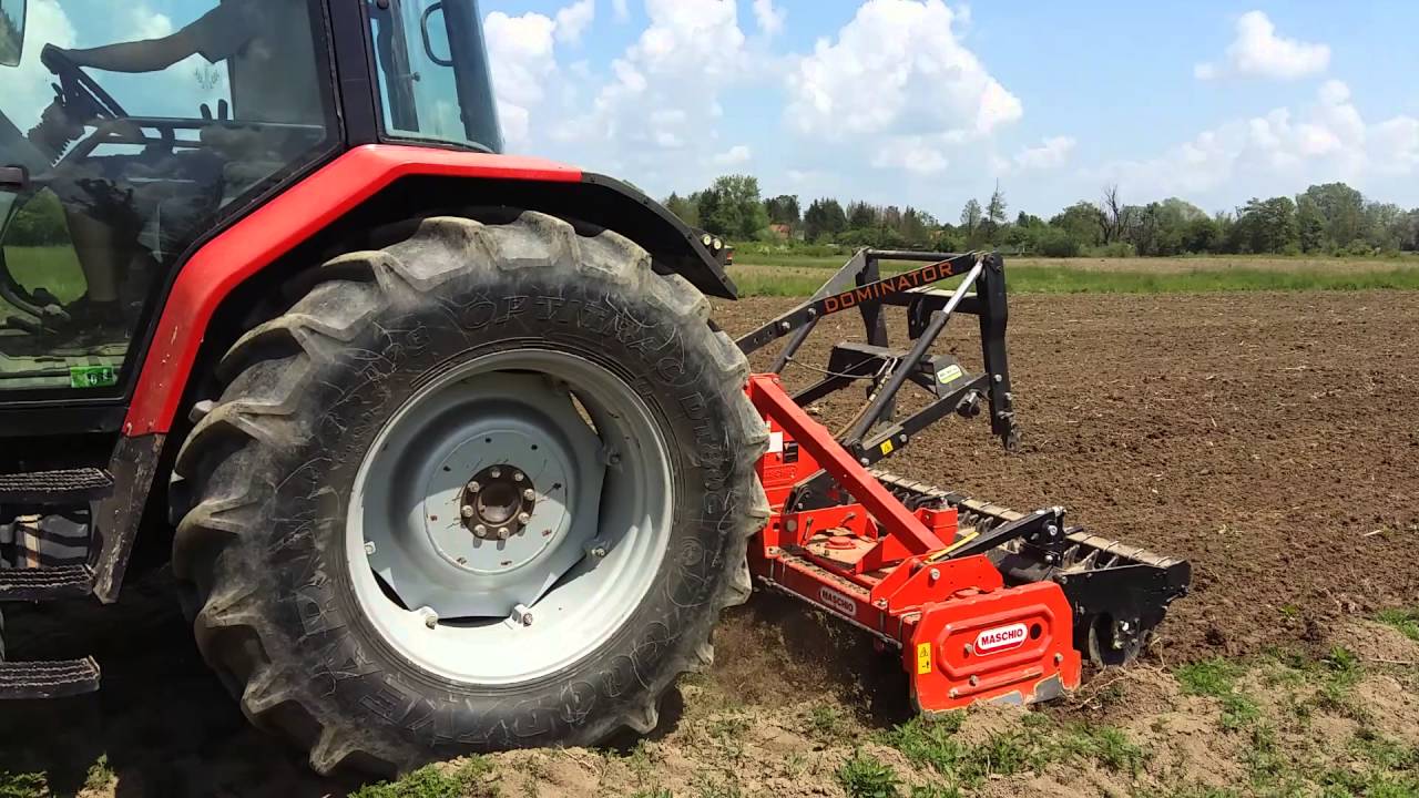 Massey Ferguson 6280 & Maschio DM 3000 - YouTube