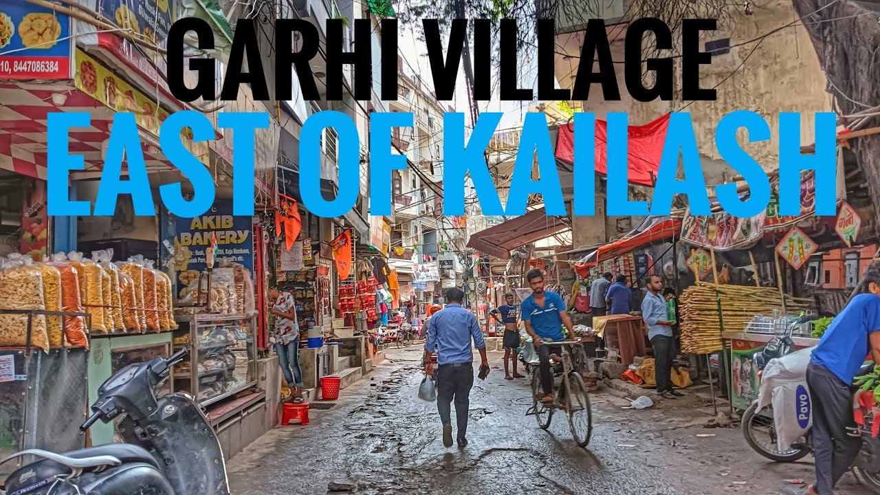 Walking tour: Garhi Village, East Of Kailash, New Delhi. #garhivillage ...