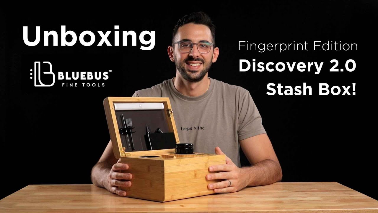 Unboxing The Discovery 2.0 Stash Box (w/Finger Print Sensor!) from ...