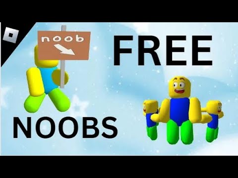 How to get 2 FREE NOOBS UGC | ROBLOX - YouTube