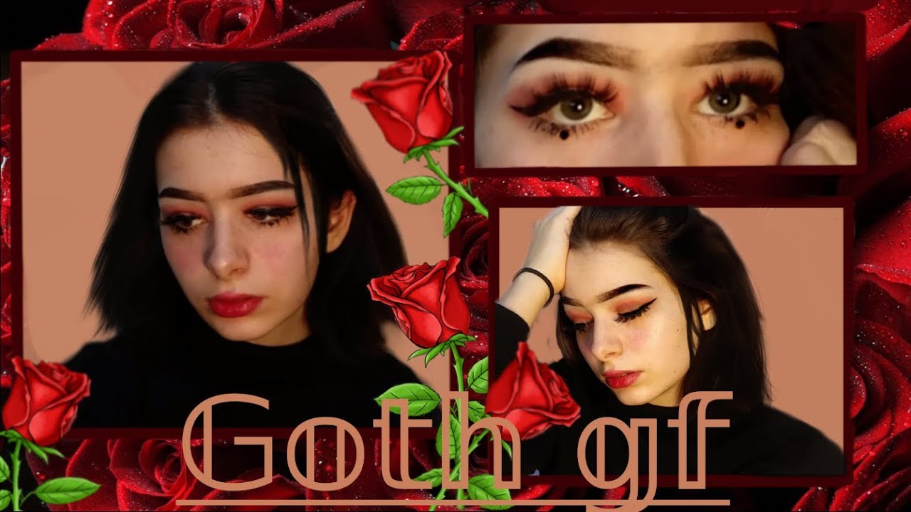 Goth Gf makeup | Veronix - YouTube