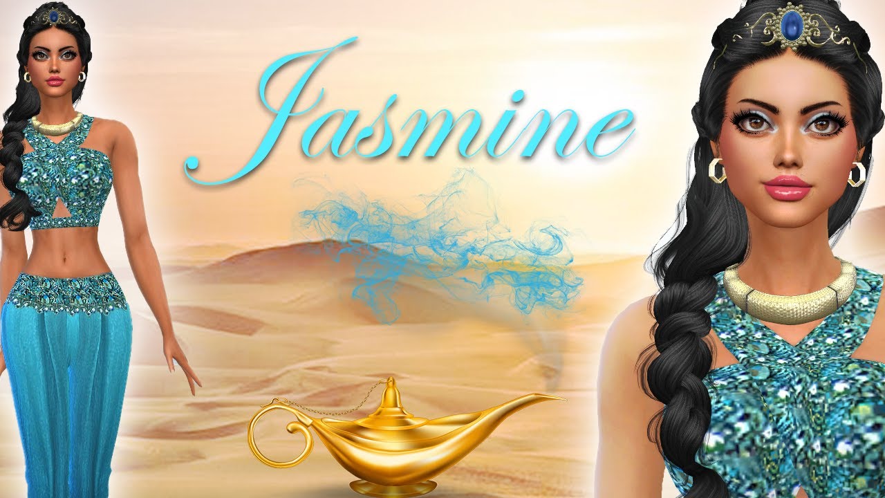 Jasmine 👑 | Create a sim | The Sims 4 | - YouTube