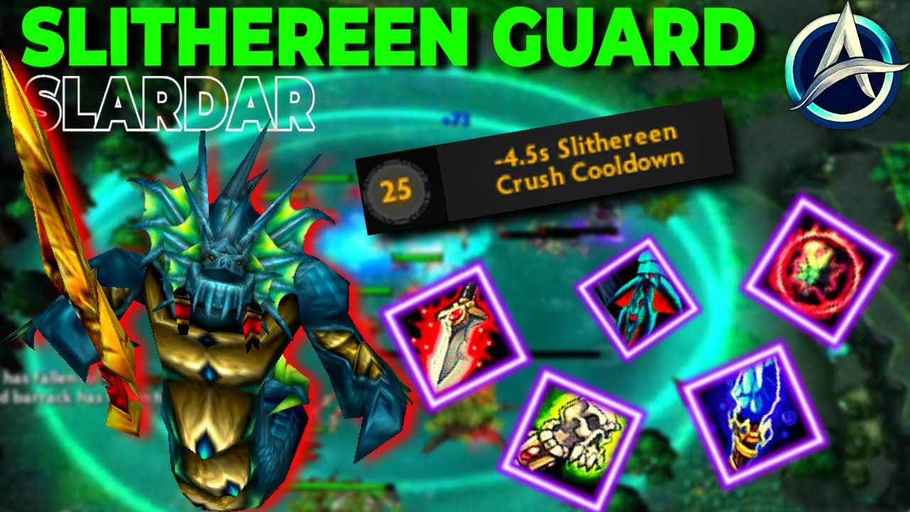 SLARDAR DOTA 1 CON SCEPTER + SU TALENTO LVL 25 3.5s CD STUN | REPLAY ...