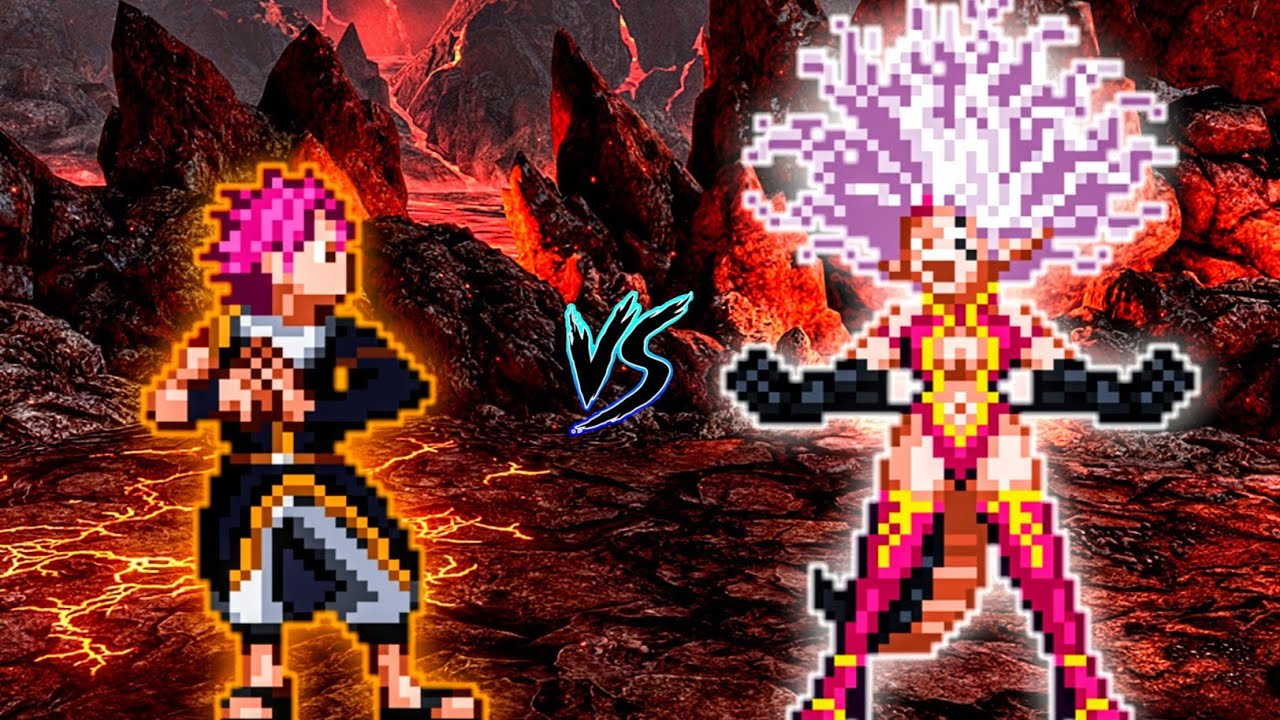 Natsu OP (all form) (New) VS Mirajane Satan Soul OP (New) in Jump Force ...
