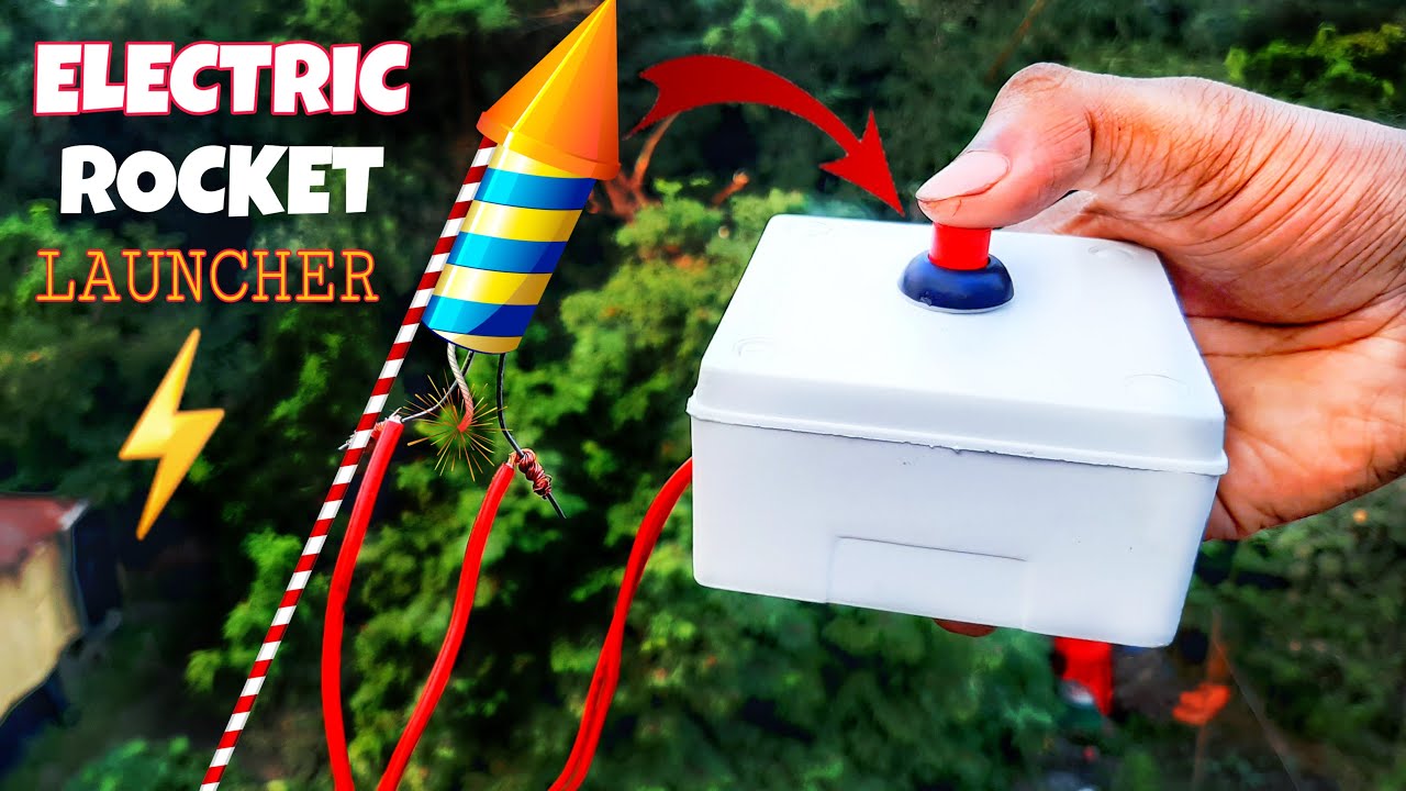 Electric Rocket Launcher - How To Make || 100% Safe Diwali 2020 - YouTube