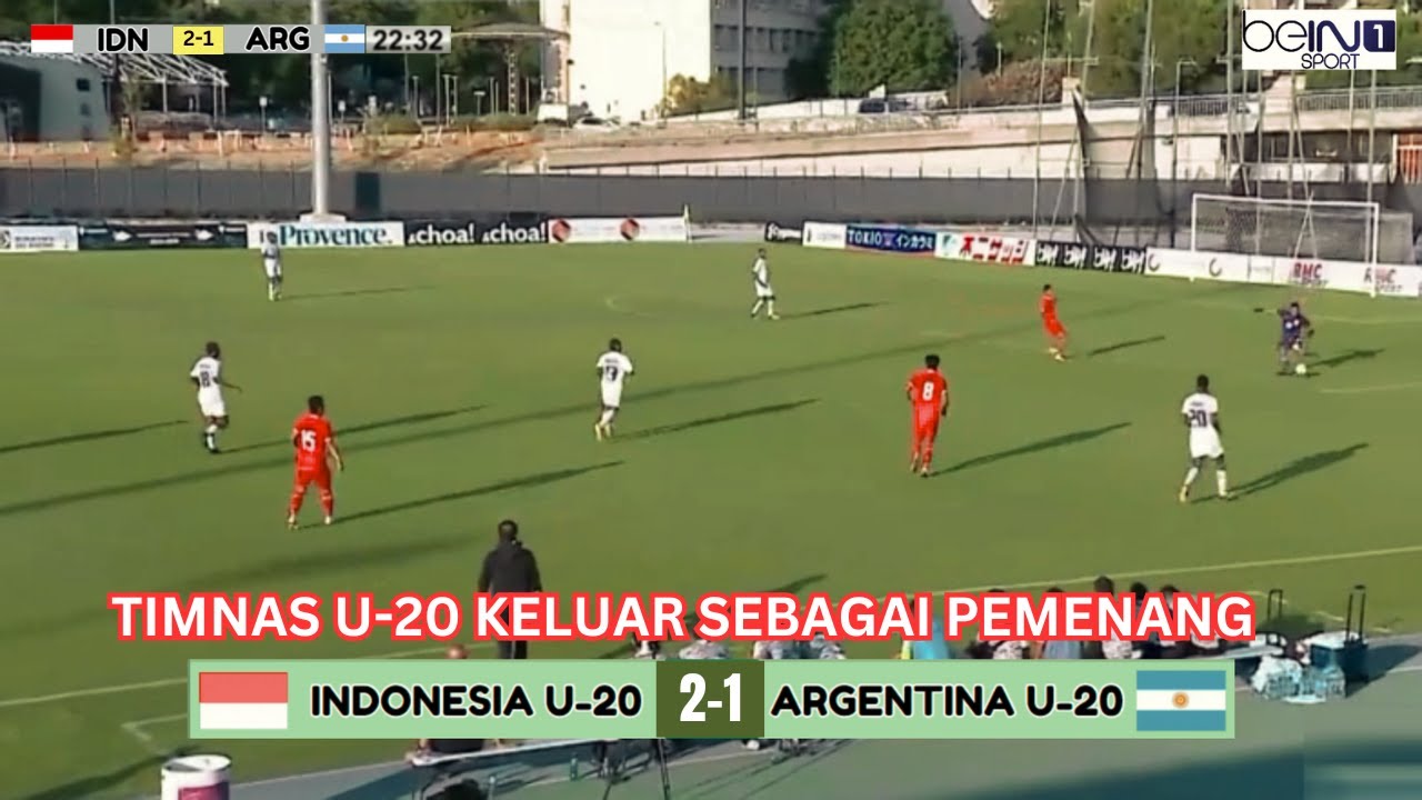 🔴YES MENANG 2-1 Indonesia U20 Vs Argentina U20 ~ Seoul Earth On Us Cup 2024 Live Di TV Ini - YouTube