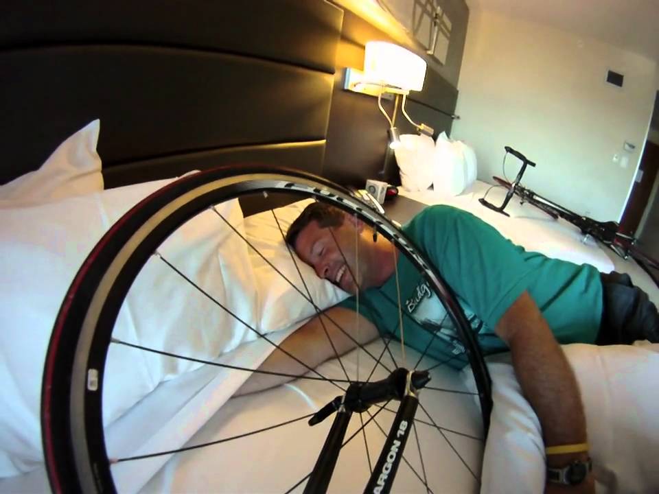 Bike Nap before the Le Grand Tour 2010 - YouTube