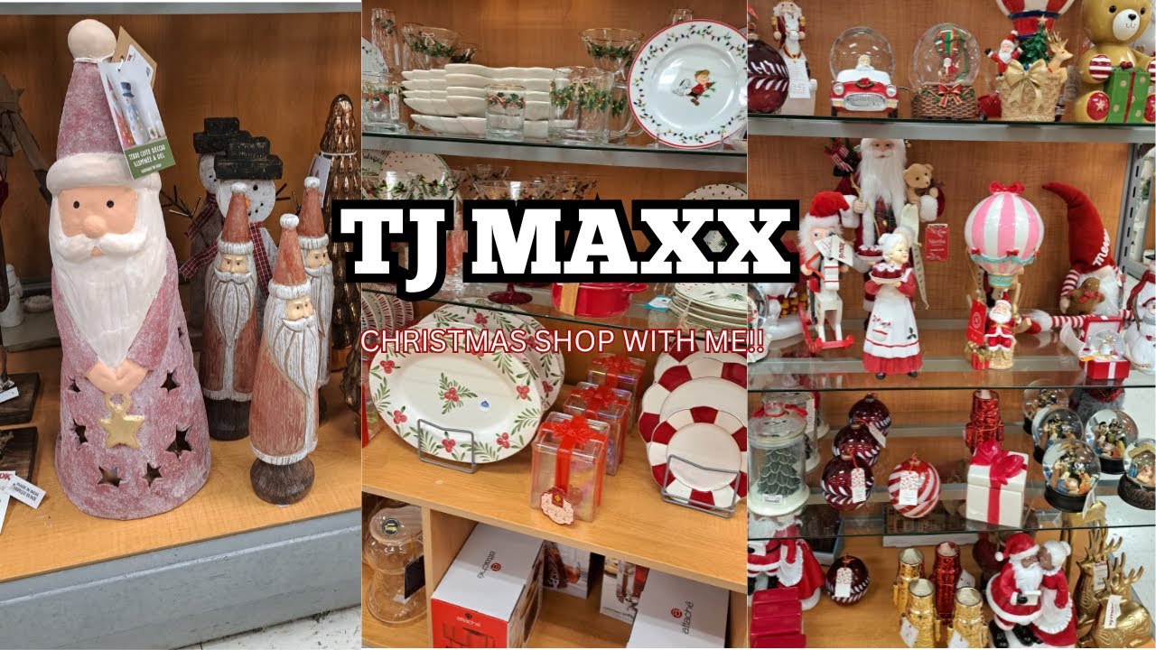 *NEW* TJ MAXX CHRISTMAS 2025/CHRISTMAS SHOP WITH ME🎄/AMAZING CHRISTMAS ...