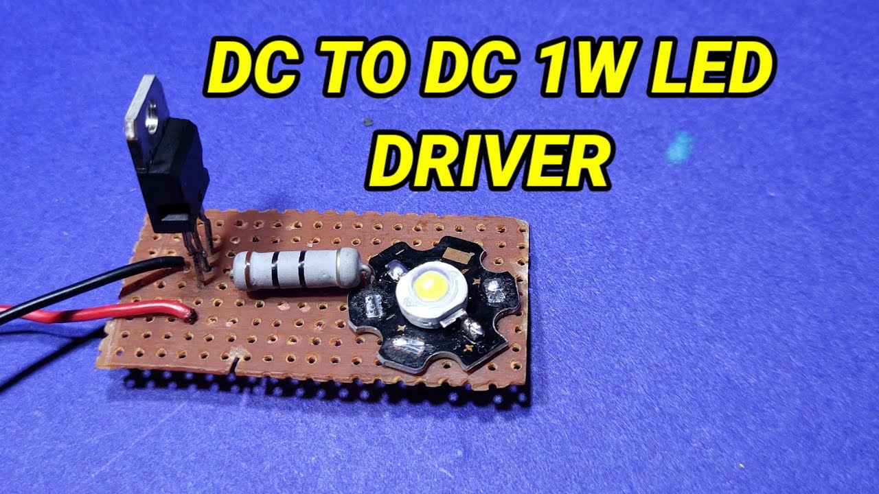 1w Led Bulb Driver Circuit |#diy #electronics |@Shakti Tech Shakti ...