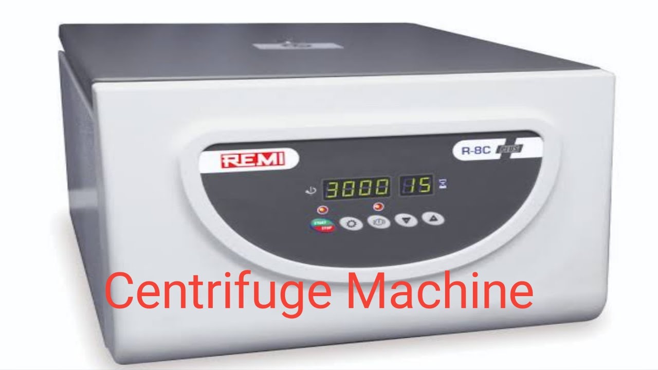 centrifuge Machine Fully automatic REMI R-8C - YouTube