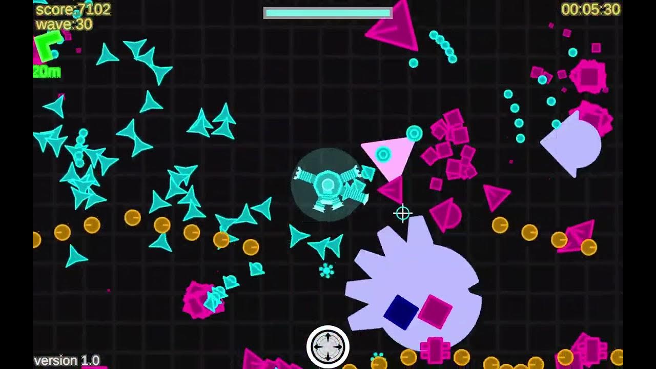 Playing Shape Shooter 2 - YouTube