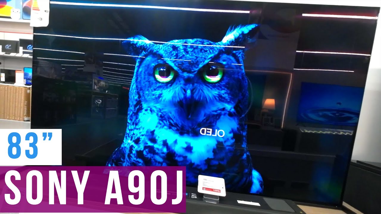 83-inch Sony A90J (XR-83A90J) 4K Ultra HD OLED TV - YouTube