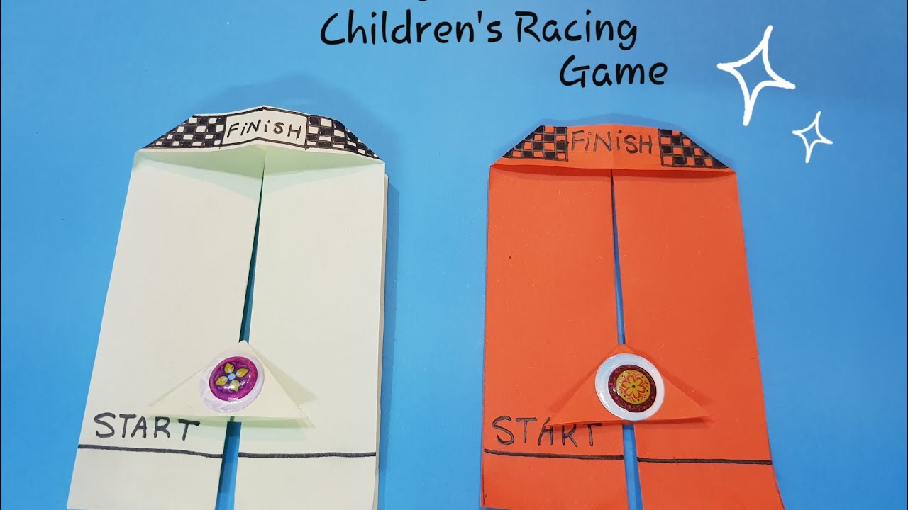 Paper Origami Games | DIY Fun racing Game | Rabbit Turtle Race #art # ...