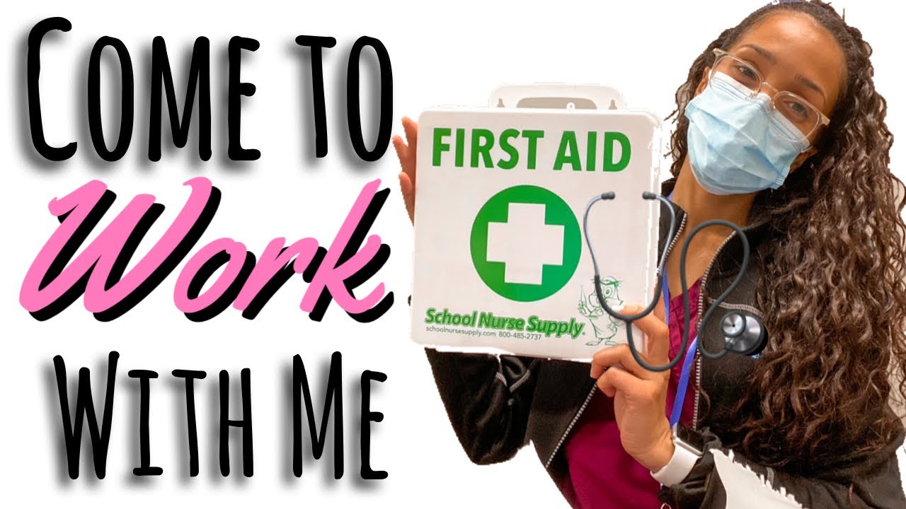 LPN DAY IN THE LIFE OF A SCHOOL NURSE 🏫 COME TO WORK WITH ME| LPN ...