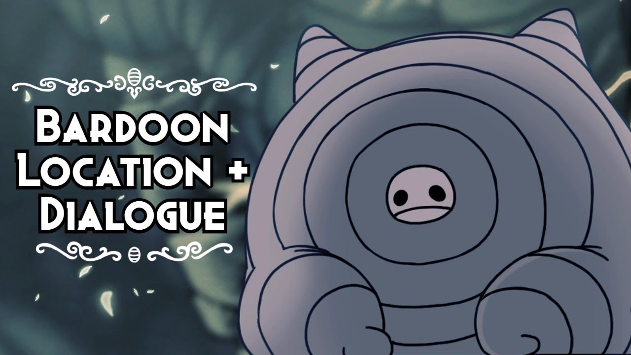 Hollow Knight-Bardoon location + dialogue - YouTube