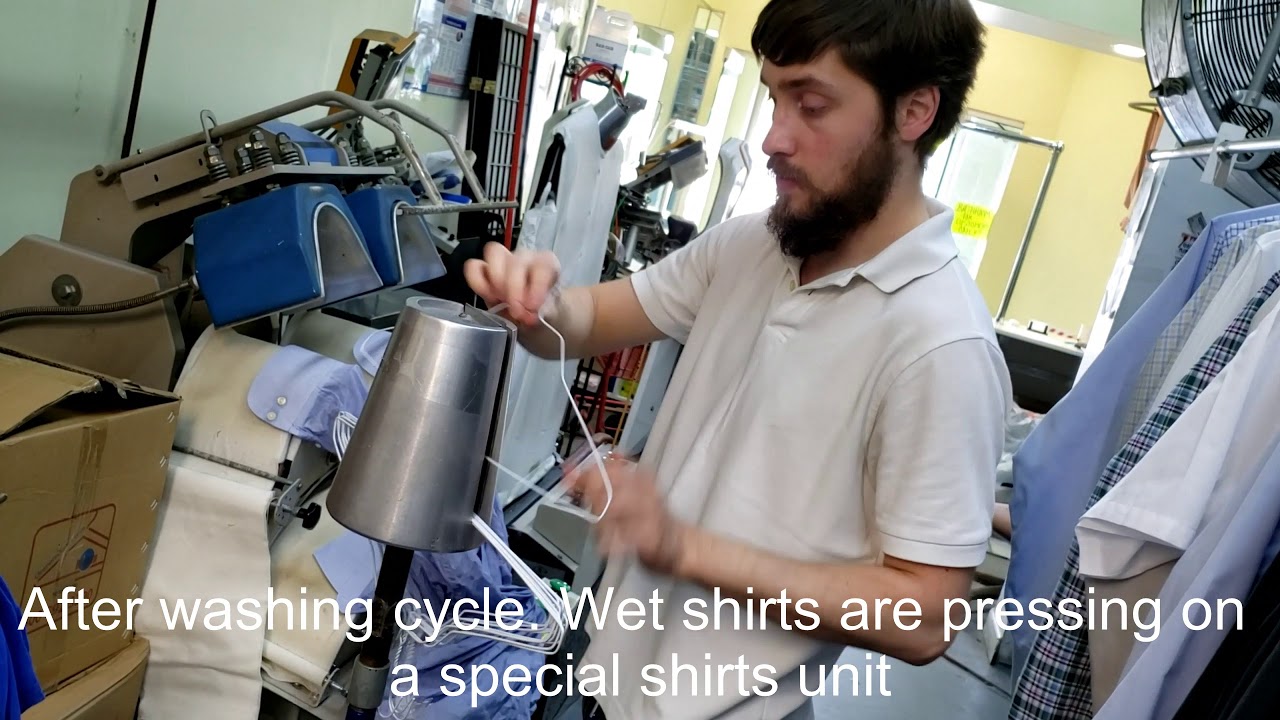Laundry shirts. Wash&Press shirt. ITSUMI unit. Yamamoto wet clean. Dry ...