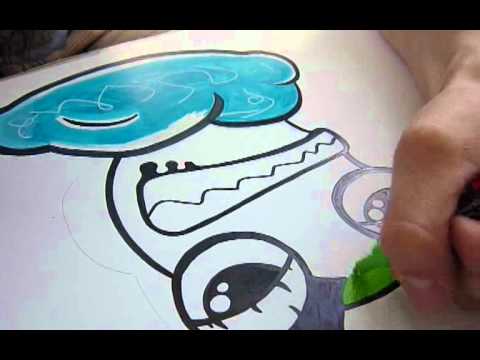 Benjamin målar en tavla - YouTube