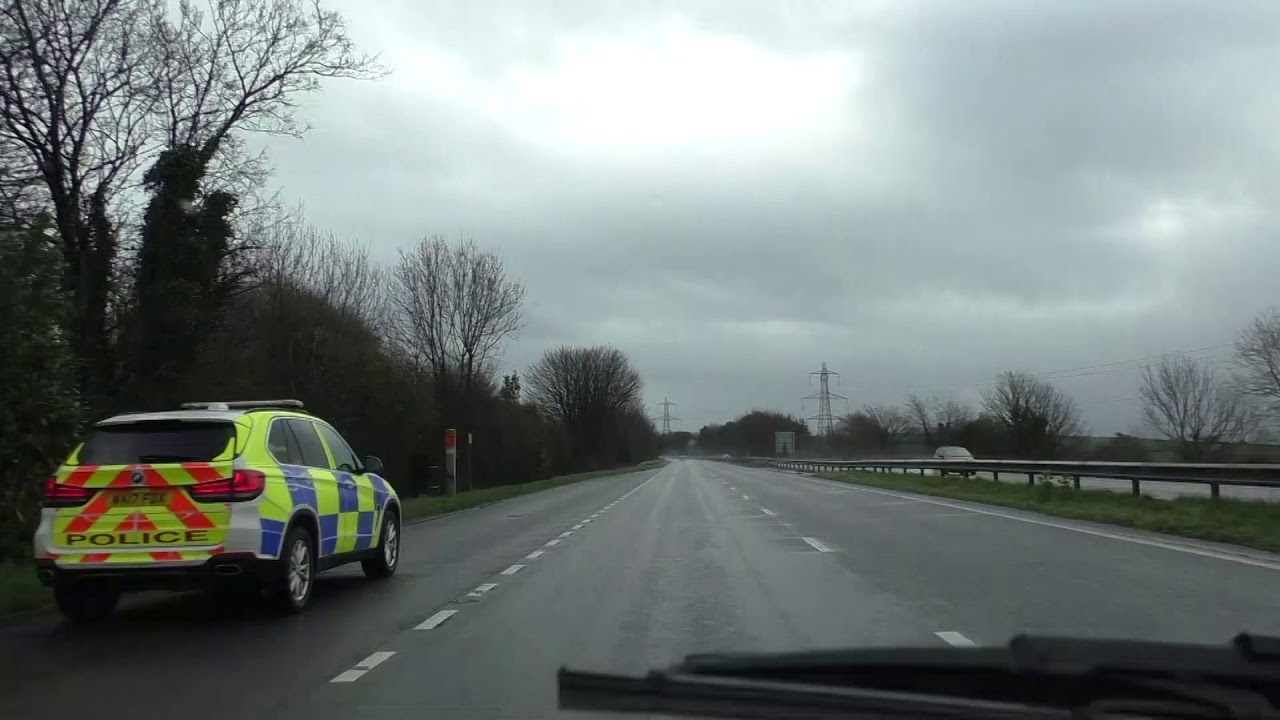 Driving On The A38 From Plymouth To M5 Motorway Junction 31, Exeter ...