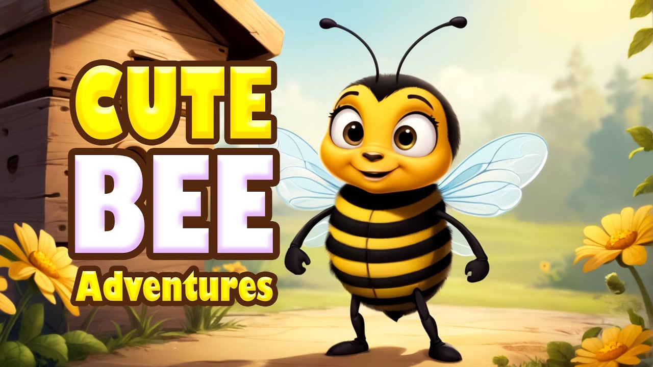 Cute Bee Adventures🐝 Buzzing Fun for Kids! #SweetBeeWorld #dreamdose99 - YouTube