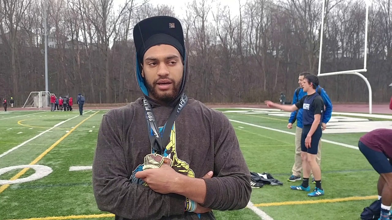 #NHtrack Wickliffe's Isaac Pettway discusses long jump win at Dick ...