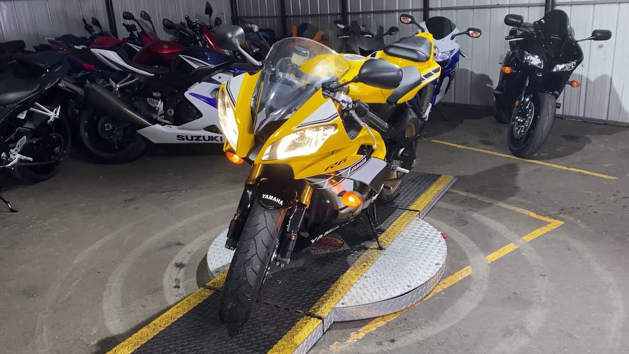 2016 Yamaha R6 60th anniversary edition - YouTube