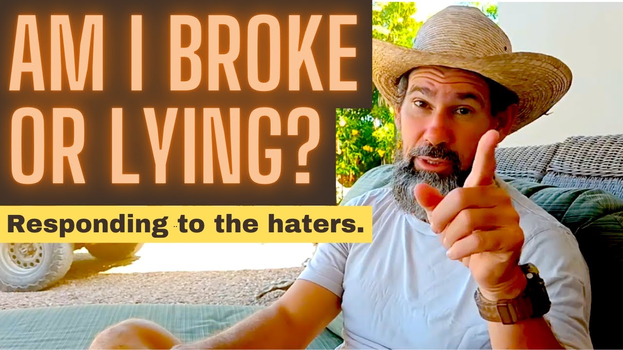 Am I Really Broke or Lying? My Response to the Haters. - YouTube