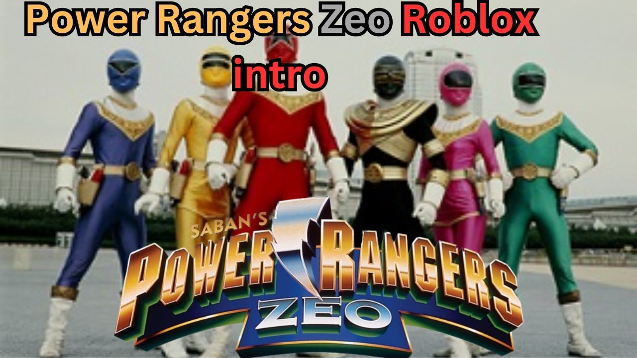 Power Rangers:Zeo Roblox Intro - YouTube