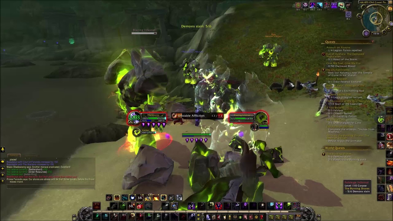 World of Warcraft - Netherlord's Chaotic Wrathsteed - YouTube