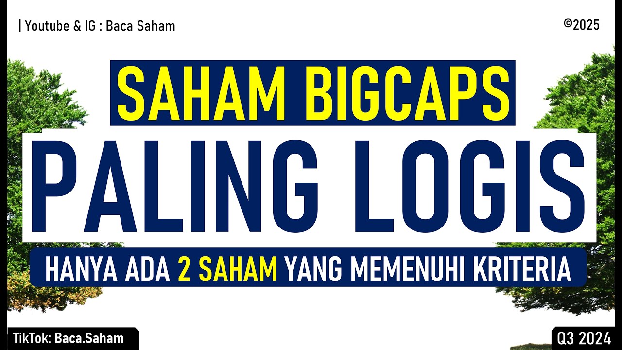 Saham BigCaps Paling Logis - YouTube