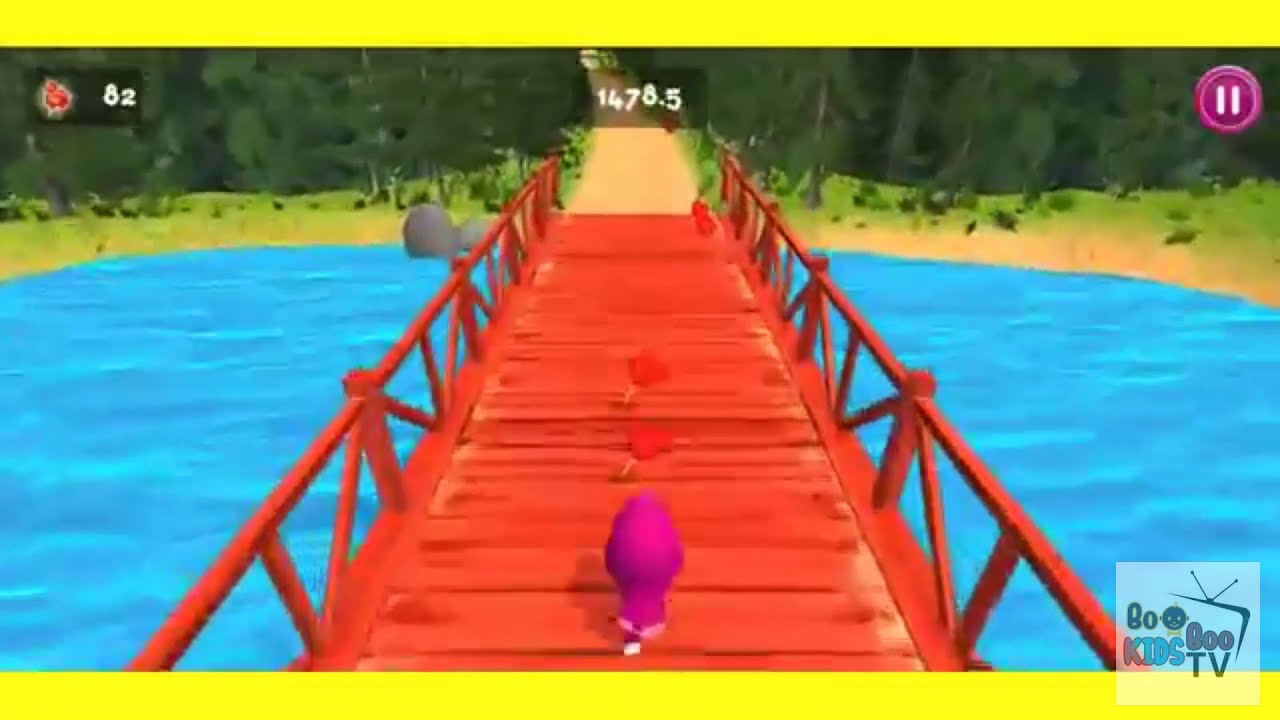 Masha And The Bear / Masha Run / Masha And The Bear Game / Youtube For ...