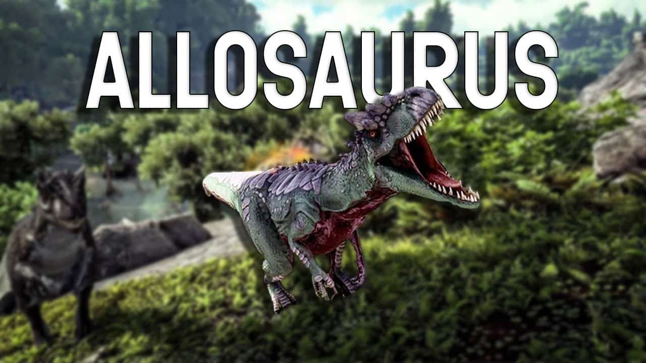 Allosaurus dinosaur - dinosaur game - dianosaur I zee and Mo - YouTube