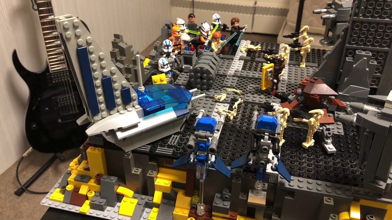 Lego Star Wars Citadel Rescue Moc (MandRMOCtober2020) 501st Entry - YouTube