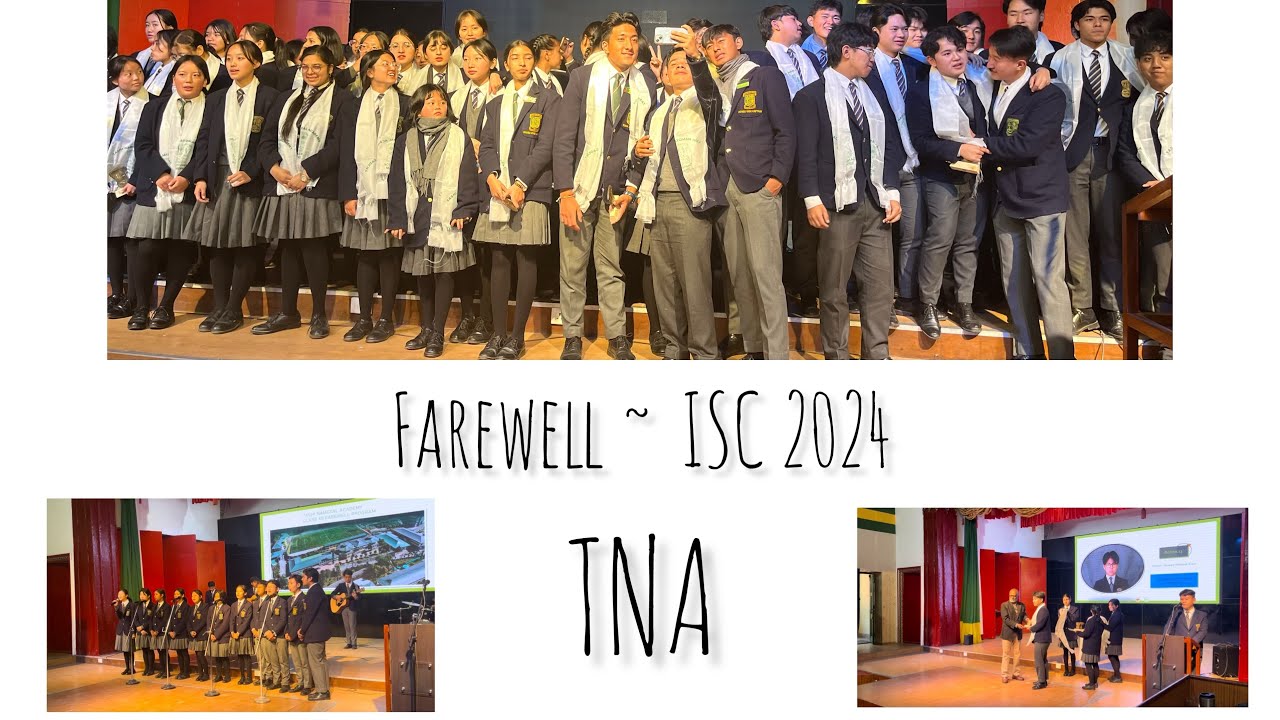 Farewell of Twelvers ISC 2024 | Tashi Namgyal Academy | Sliver jubilee ...