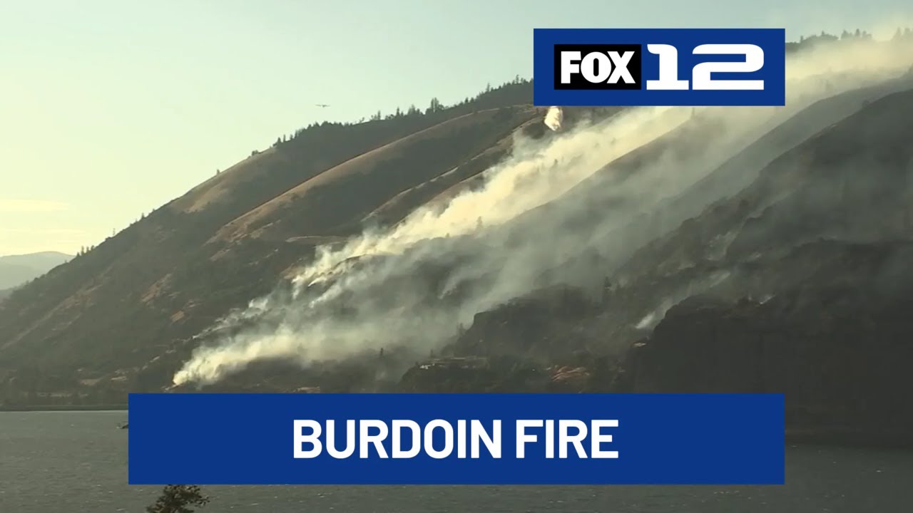 Burdoin Fire in Klickitat Co. closes SR-14, triggers evacuation orders ...